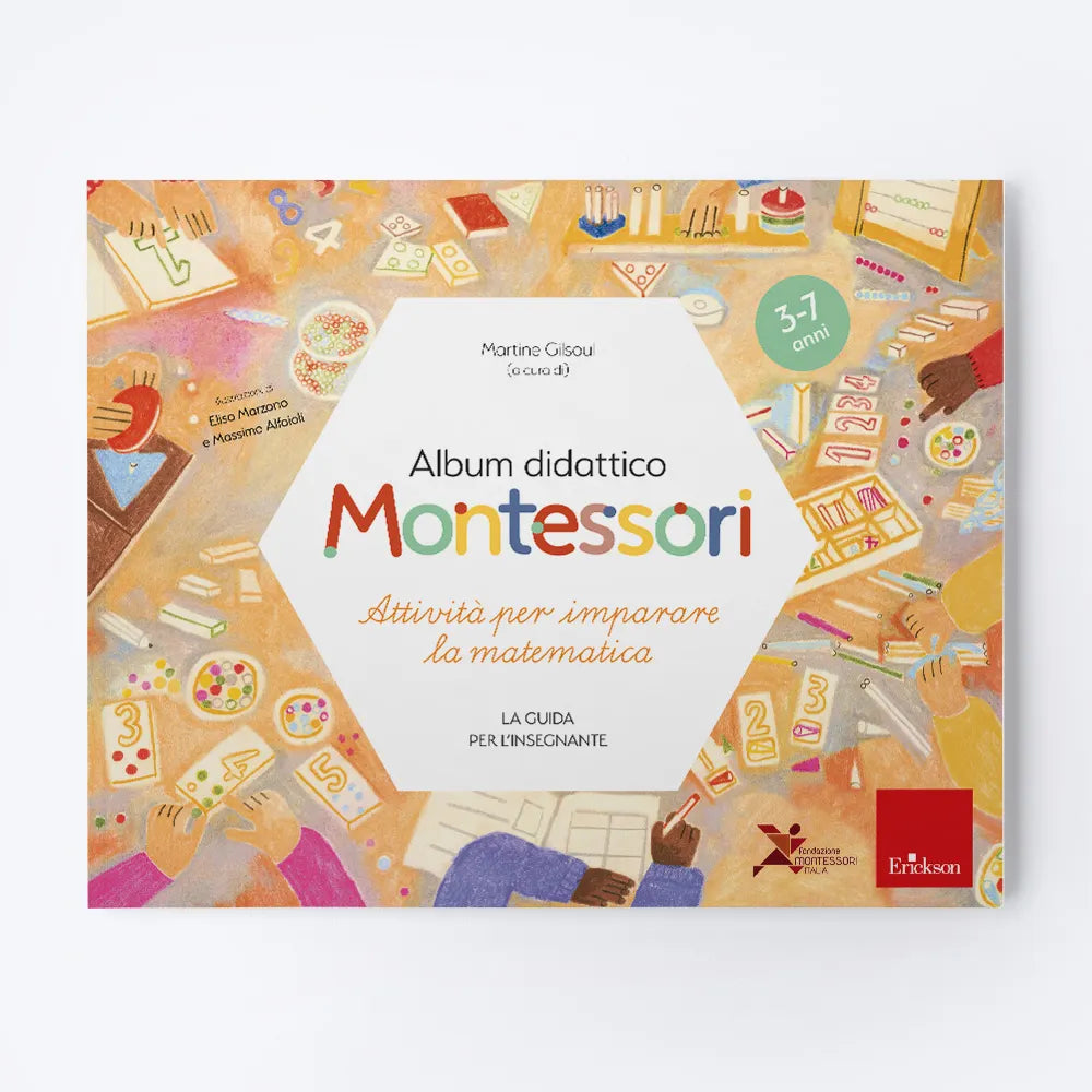 Album didattico Montessori - Attività per imparare la matematica