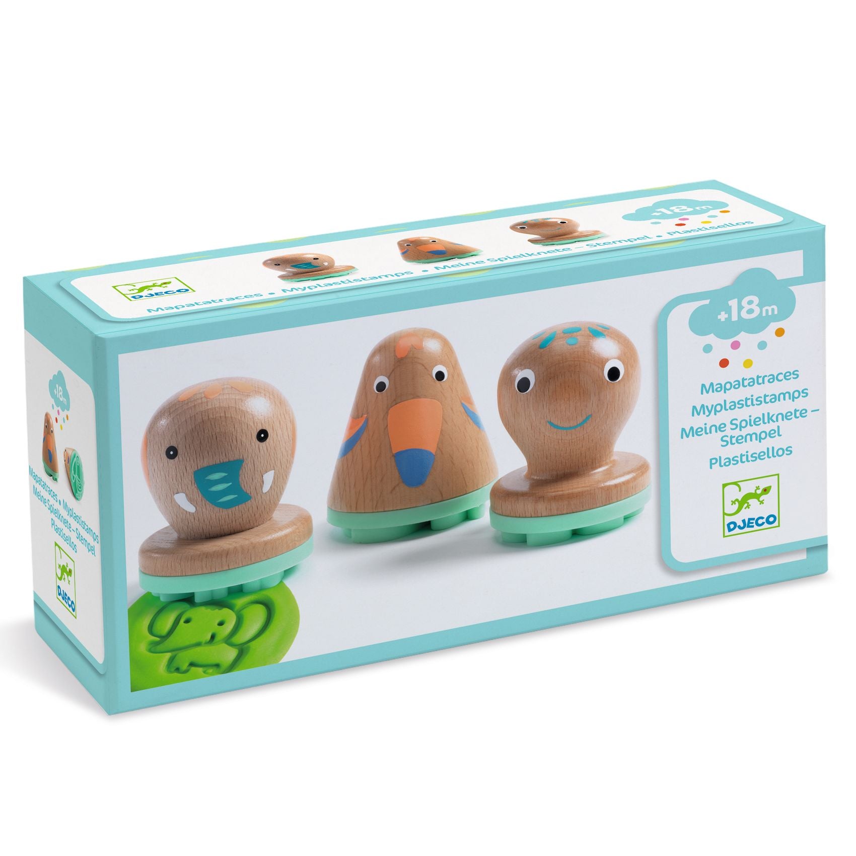 Myplastistamps - Stampi in legno per pasta da modellare | Centroscuola